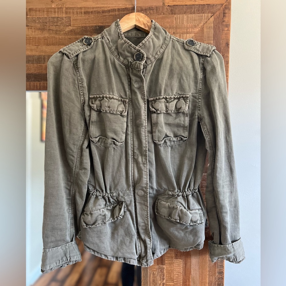 Loft Spring Utility Field Jacket Military Green - Gem